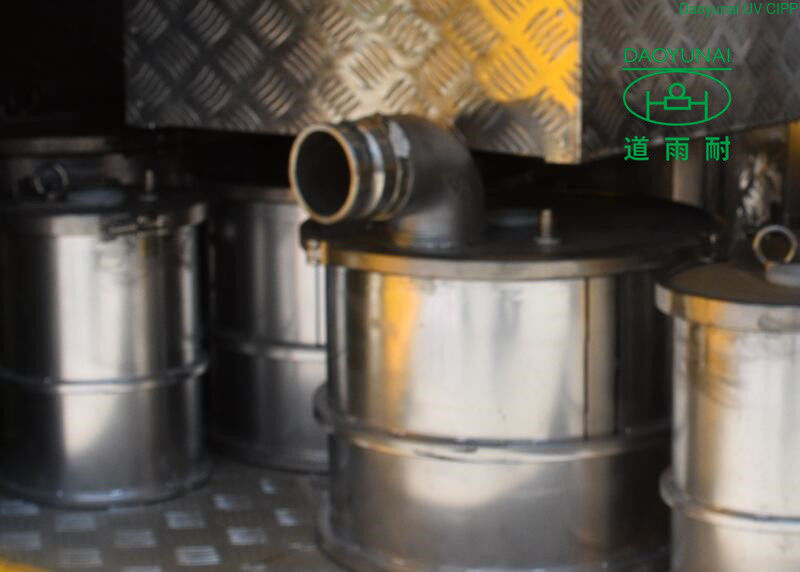 Trenchless CIPP Lining Equipment Stainless Steel Packer Blowing Pipe During