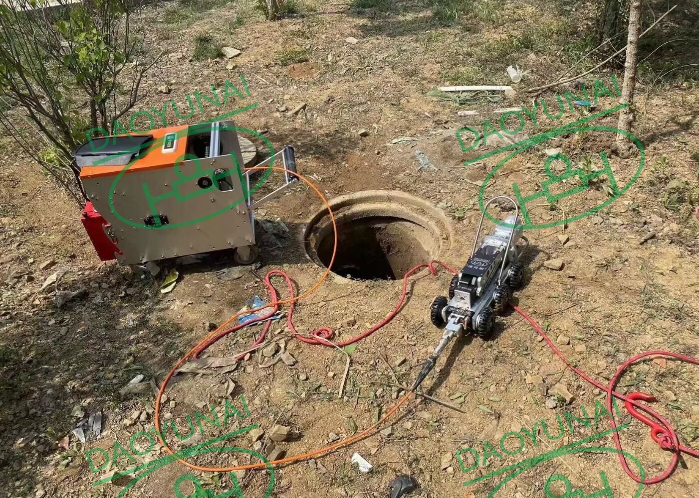 Compact Sewer Video Inspection With Super High Light Intensity Capability