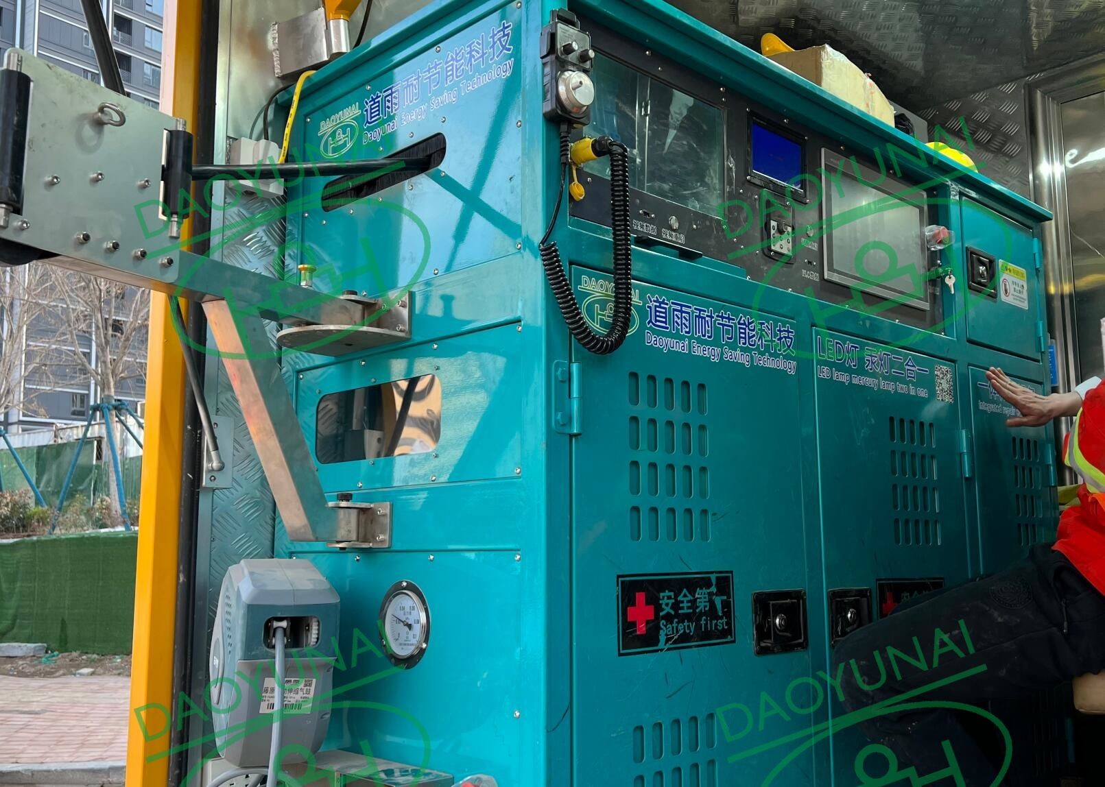 Durable UV Curing CIPP Equipment Integral System for DN200-1500mm Pipes